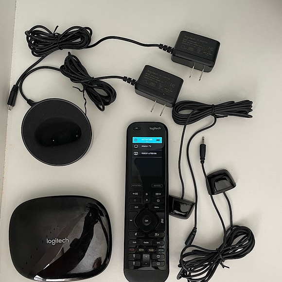 Logitech | Other | Logitech Harmony Elite Remote Control With Smart Hub ...